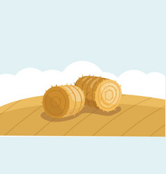 Cartoon Hay Bale Stack Vector Images (99)