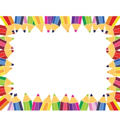 Pencil frame Royalty Free Vector Image - VectorStock