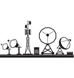 Base station antenna and signal transmission Vector Image