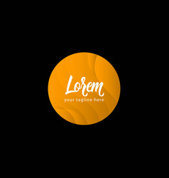 Lorem logo template design Royalty Free Vector Image