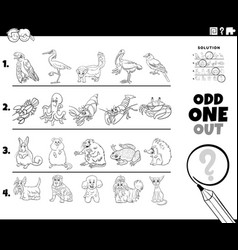 Life cycle a frog for coloring art Royalty Free Vector Image