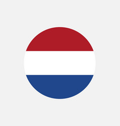 Netherlands flag Royalty Free Vector Image - VectorStock