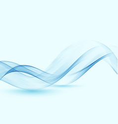 Modern colorful flow poster wave color background Vector Image