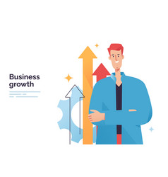 Startup ideas and new business development Vector Image