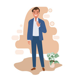 No money man with pockets turned outward Vector Image