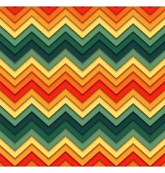 Colorful zigzag seamless pattern Royalty Free Vector Image