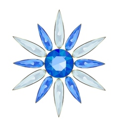 Brooch Royalty Free Vector Image - VectorStock