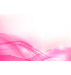 Abstract pink background with simply curve Vector Image