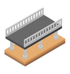 Overpass elevated road Royalty Free Vector Image