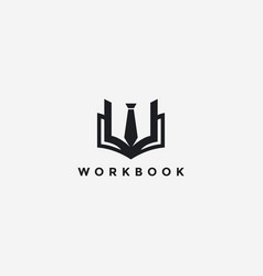 Open book logo Royalty Free Vector Image - VectorStock