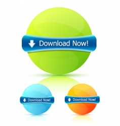 Download button Royalty Free Vector Image - VectorStock