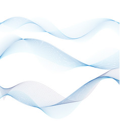 Graphic abstract light waves Royalty Free Vector Image