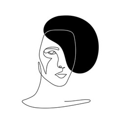 Continuous Line Drawing Man Face Vector Images (over 740)