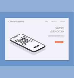 Skeleton shows middle finger to qr code Royalty Free Vector