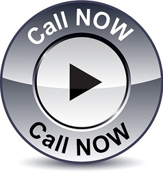 Listen now round button Royalty Free Vector Image