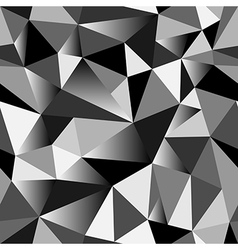 Abstract seamless rumpled triangular pattern Vector Image