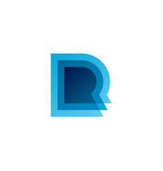 R monogram logo Royalty Free Vector Image - VectorStock