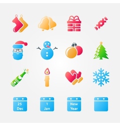 Merry christmas wishes greeting card Royalty Free Vector