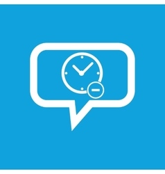 Reduce time hexagon icon set Royalty Free Vector Image