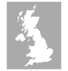 Map united kingdom Royalty Free Vector Image - VectorStock