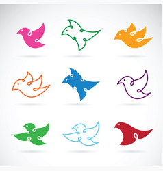 Set of bird logos Royalty Free Vector Image - VectorStock