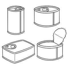 Can Royalty Free Vector Image - VectorStock