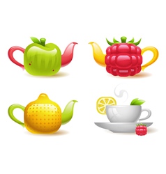 Fruit Slice Set Royalty Free Vector Image - VectorStock