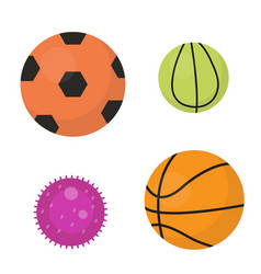 Sports balls Royalty Free Vector Image - VectorStock
