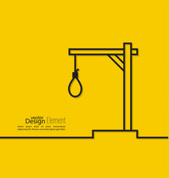 Rope with a loop Royalty Free Vector Image - VectorStock