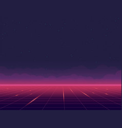 Futuristic grid background Royalty Free Vector Image