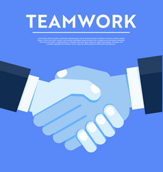 Unity teamwork concept Royalty Free Vector Image