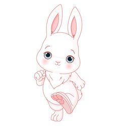 Cute bunny Royalty Free Vector Image - VectorStock