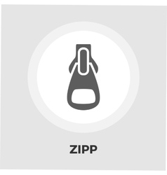 Zipper icon Royalty Free Vector Image - VectorStock