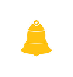 Alarm bell icon with check mark Royalty Free Vector Image