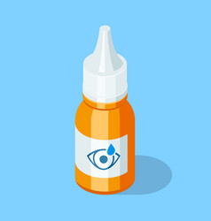 Eye drop Royalty Free Vector Image - VectorStock