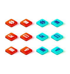 Set front end development color palette guide ui Vector Image