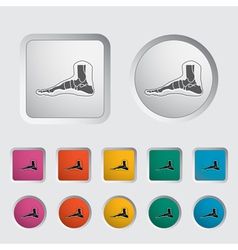 Foot Royalty Free Vector Image - VectorStock