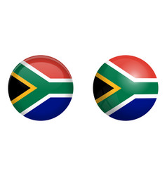 African Flags Round Icons Royalty Free Vector Image