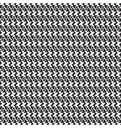 White openwork lace seamless pattern on black Vector Image