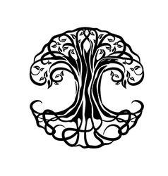 Willow tree Royalty Free Vector Image - VectorStock