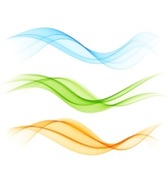 Color wave Royalty Free Vector Image - VectorStock