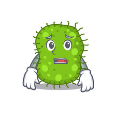 Cartoon design style escherichia coli bacteria Vector Image