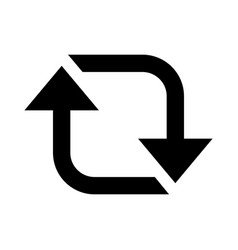 Repost or reshare icon social media Royalty Free Vector