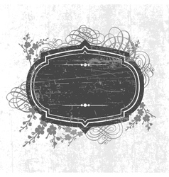 Vintage frame stickers Royalty Free Vector Image