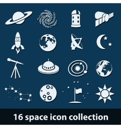 Red planet mars in space Royalty Free Vector Image