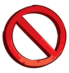 No nazi symbol Royalty Free Vector Image - VectorStock