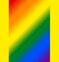 Gradient rainbow flag lgbt background Royalty Free Vector