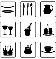 Silverware Royalty Free Vector Image - VectorStock