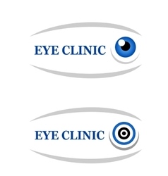 Eye clinic icon Royalty Free Vector Image - VectorStock