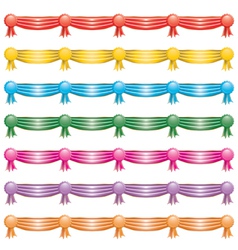 Torn ribbon banners Royalty Free Vector Image - VectorStock